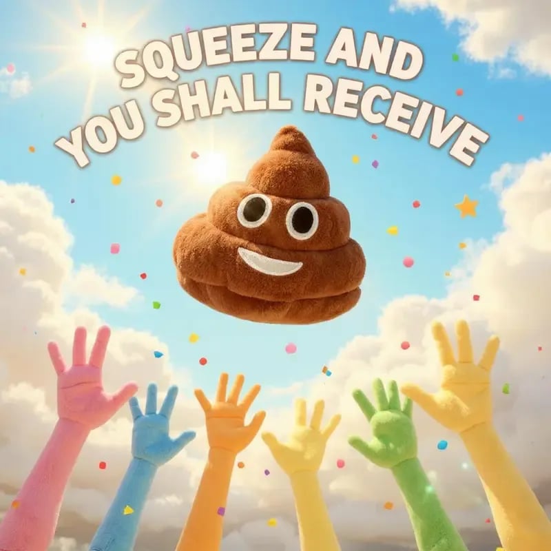 🎁Lowest price ever💥Funny Poop Plush Toy – Makes Fart Sounds! – Aosuonazo